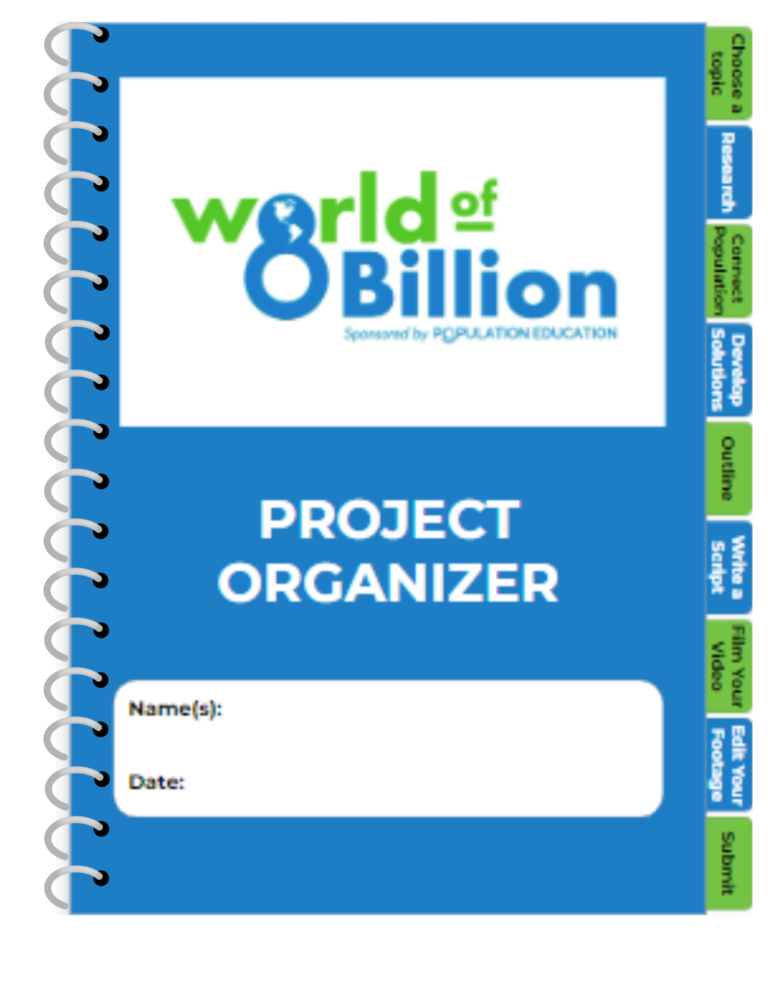 New World of 8 Billion Video Project Organizer | How to Use