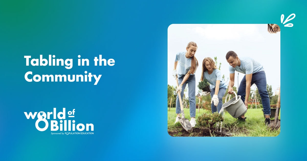 Tips for Tabling in the Community | World of 8 Billion