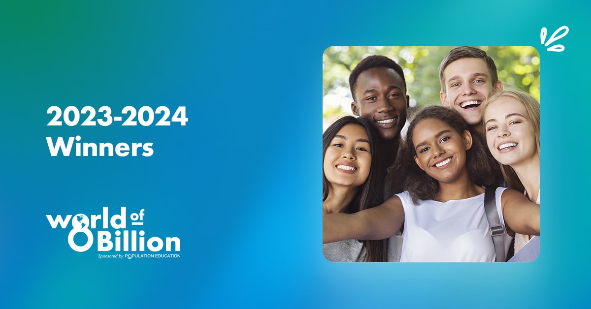 See 2023-2024 Winners | World of 8 Billion Student Video Contest