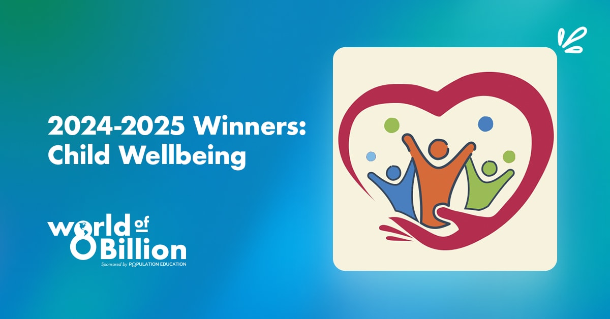 Child Wellbeing | 2024-2025 World of 8 Billion Contest Winners